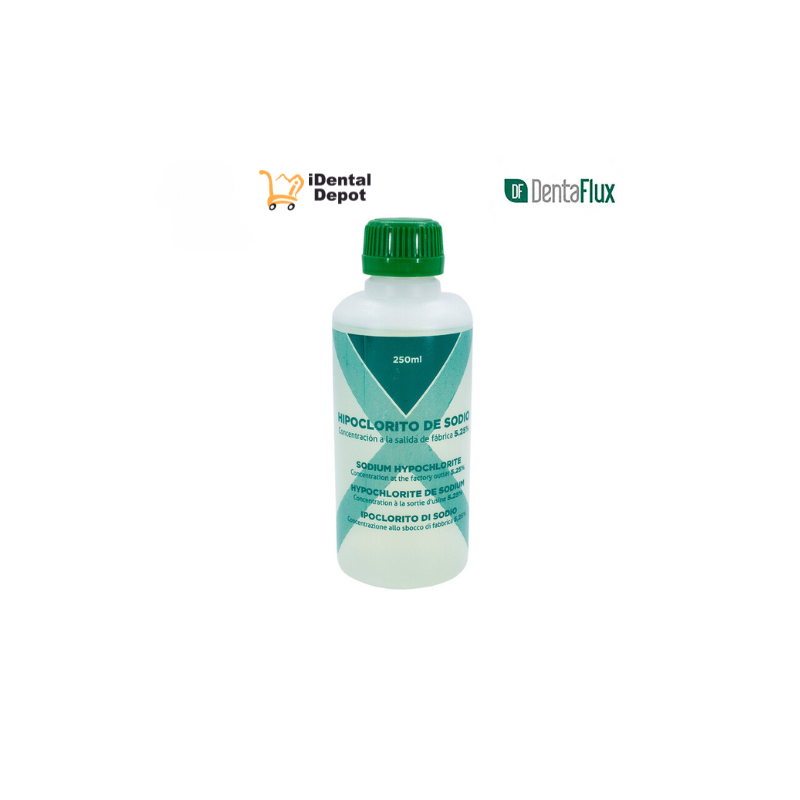 HIPOCLORITO DE SODIO AL 5.25% 250ML DENTAFLUX | idental