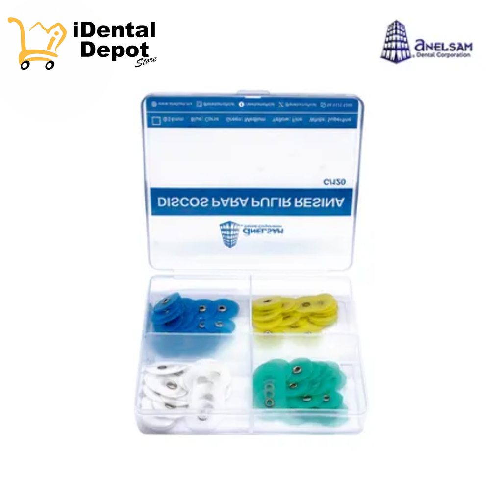 KIT DE PULIDO SISTEMA TIPO SOFLEX C/120 ANELSAM | idental