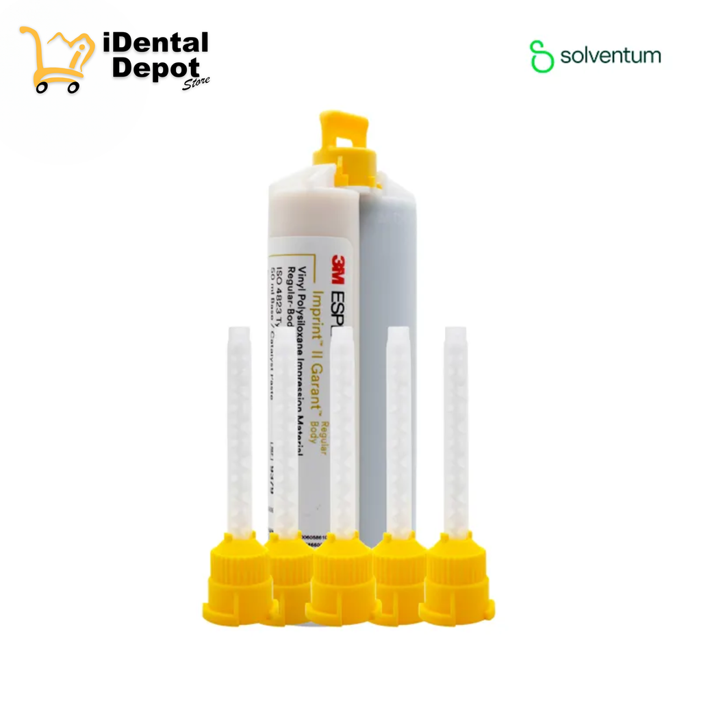 SILICÓN IMPRINT II REGULAR VISCOSIDAD CON 1 50ml CON 5 PUNTAS | idental