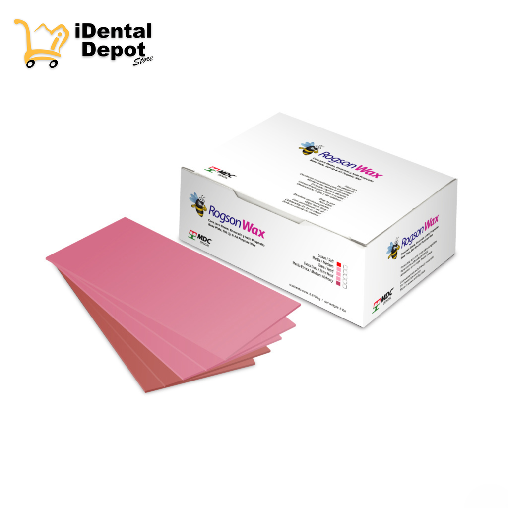 CERA ROGSON WAX PARA BASES ROSA EXTRADURA 1/2LB | idental
